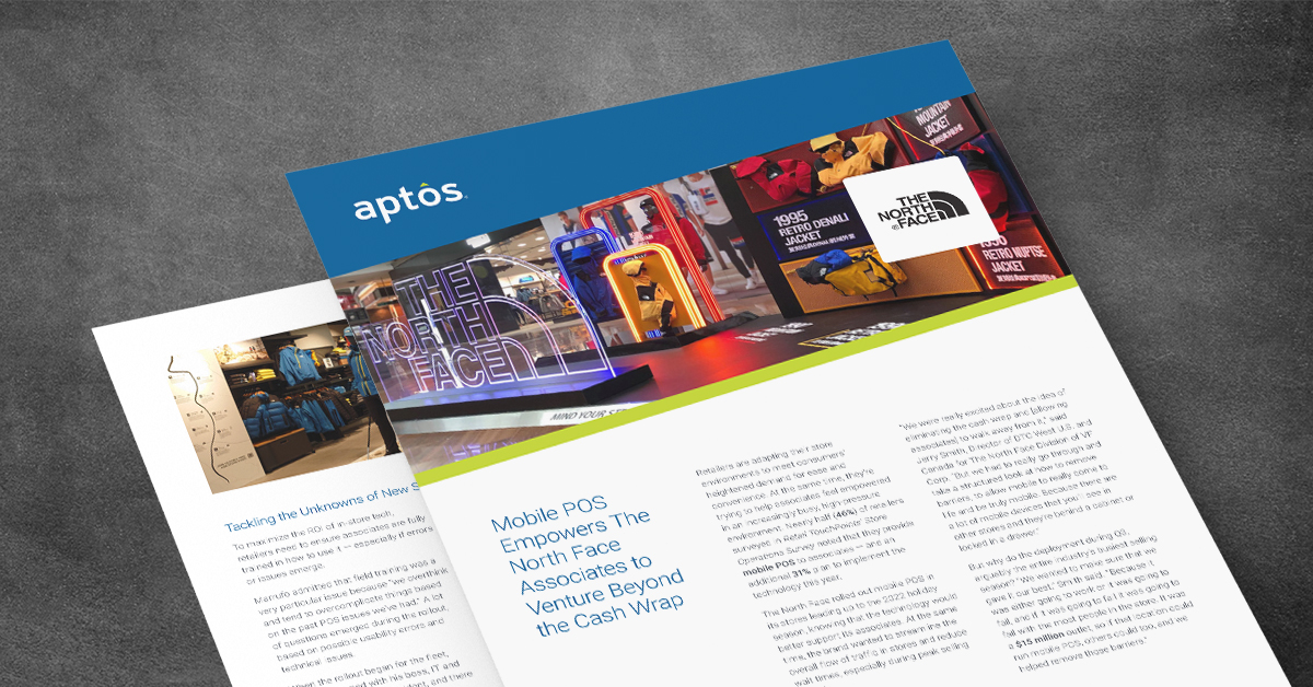 Mobile POS Empowers The North Face Associates to Venture Beyond the ...